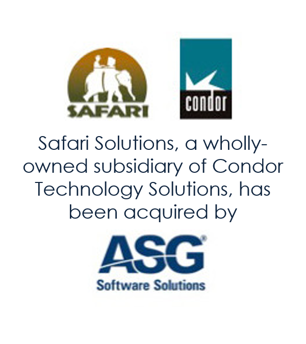 Condor Sells Safari Solutions to Allen Systems Group - Mirus Capital ... Condor Sells Safari Solutions to Allen Systems Group - Mirus Capital ...