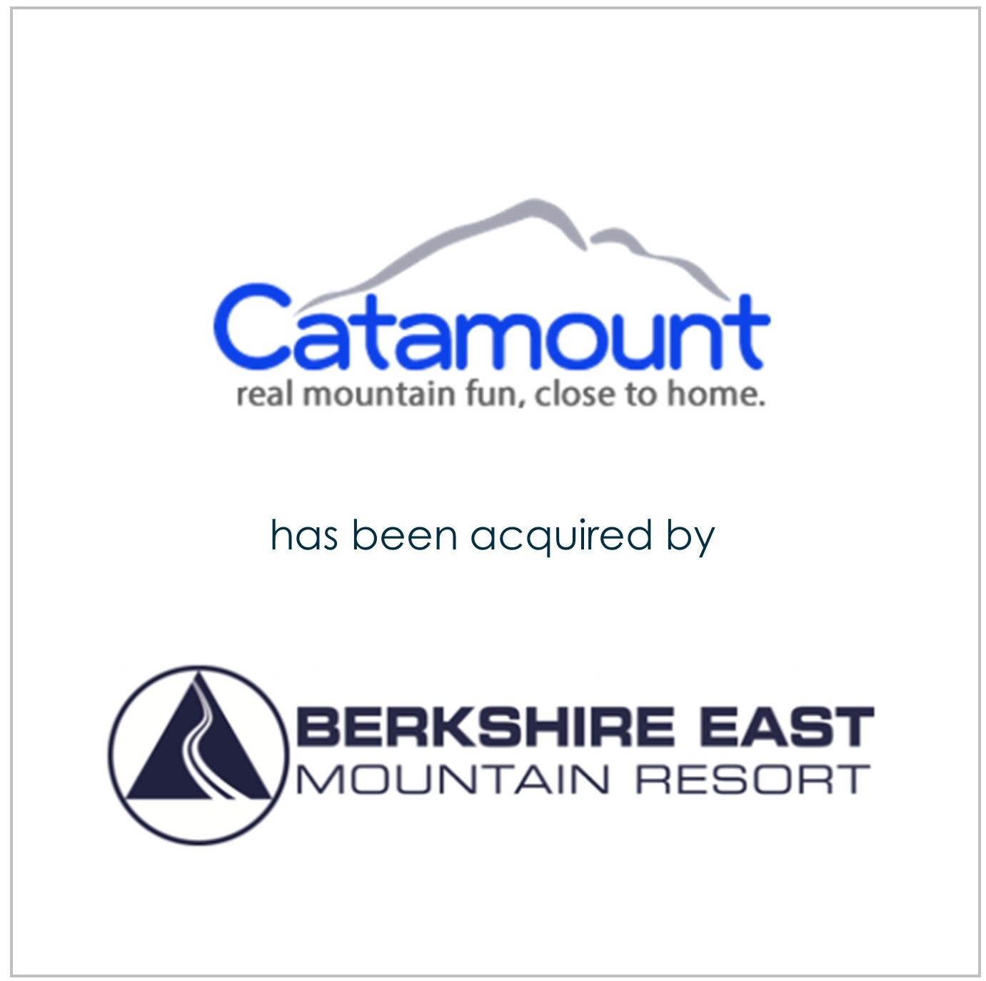 MIRUS ADVISED CATAMOUNT ON ITS SALE TO BERKSHIRE EAST MOUNTAIN RESORT ...