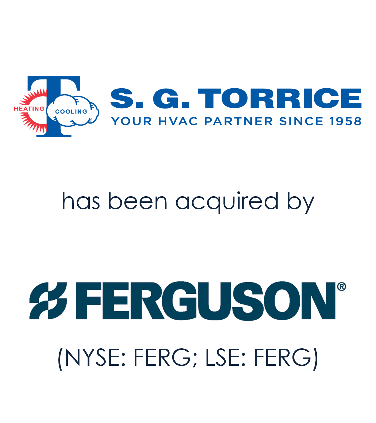 Mirus Represents S.G. Torrice in transaction with Ferguson plc (NYSE ...