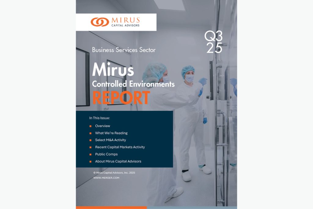 Controlled Environments Report: Q3 2025 - Mirus Capital Advisors